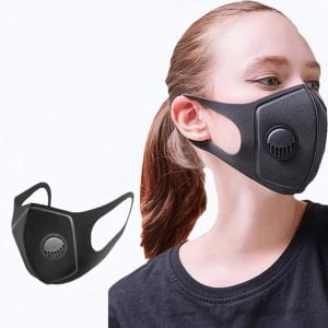 Washable Re-Usable Polyurethane Face / Nose Mask Respirator with ...