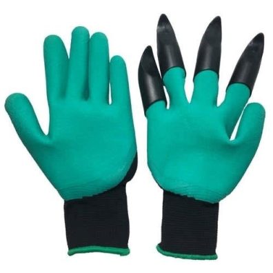 Garden Gloves with Abs 4 Plastic Claws - NeatStore.NG