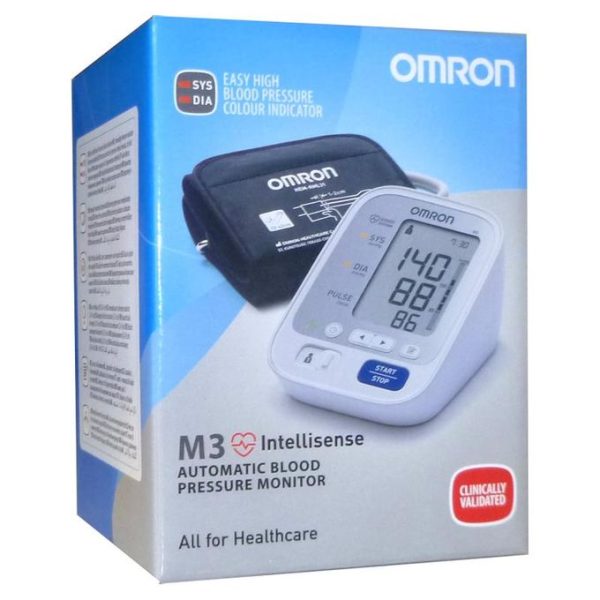 Omron M3 Intellisense Automatic Upper Arm Blood Pressure Monitor ...